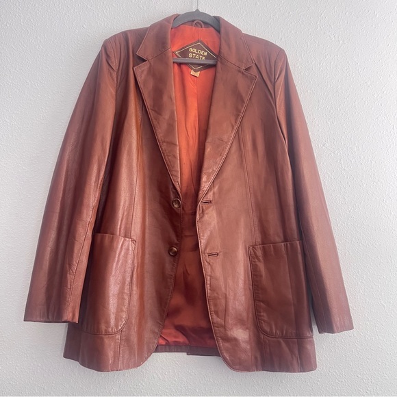 Bold State | Suits & Blazers | Vintage Bolden State 0 Leather Mens ...